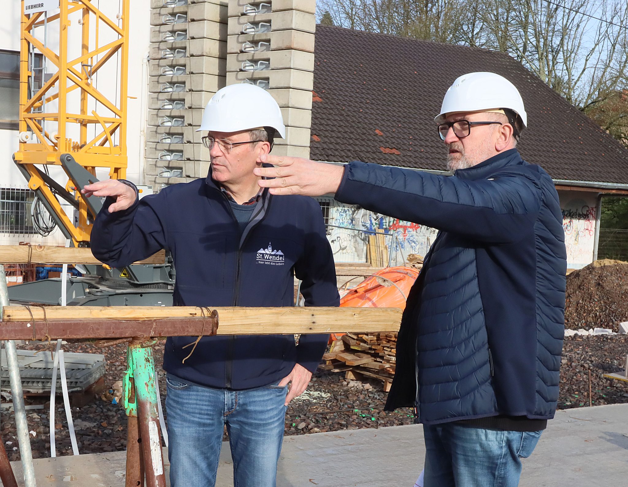 Bau des neuen Gemeindezentrums in Winterbach voll im Zeitplan - Sankt ...